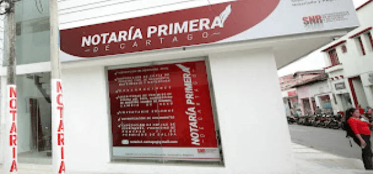 Notaría Primera de Cartago《 Valle del Cauca 》Teléfono, Dirección y Horarios